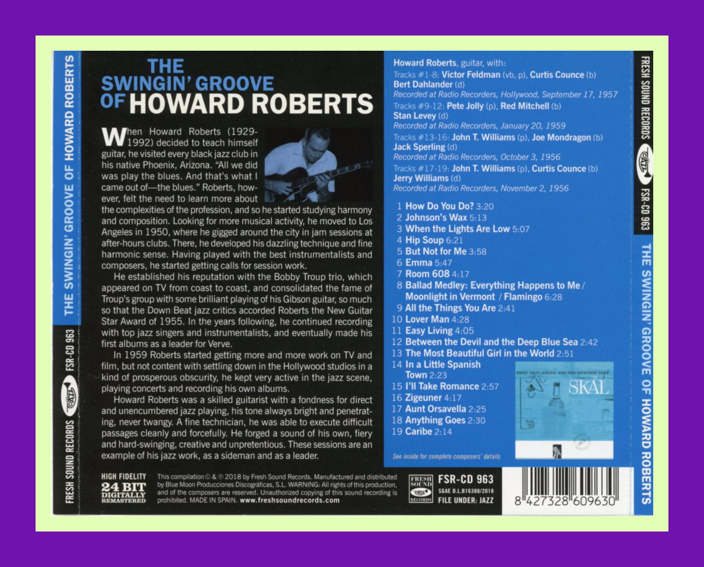 JazzProfiles: The Swinging Guitar of Howard Roberts The Swinging Guitar ...
