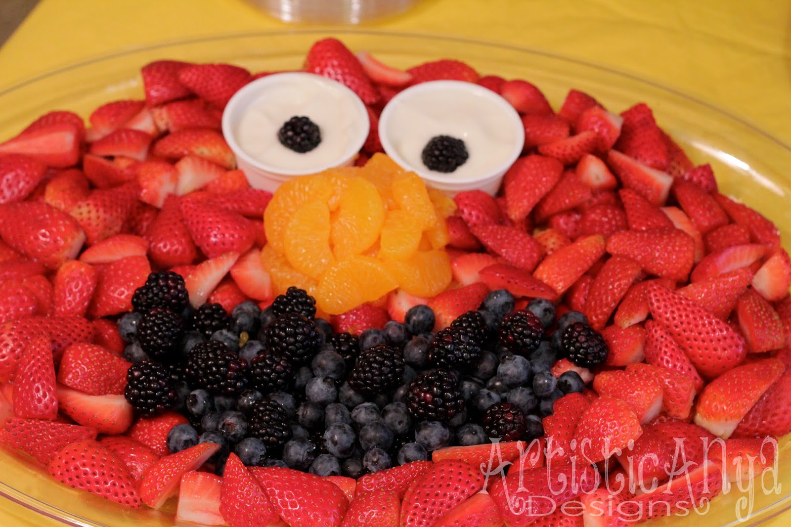 Artistic Anya Designs: Elmo and Friends - Sesame Street 1st Birthday Party