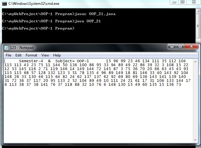 OOP Using Java - GTU Programs: 2020