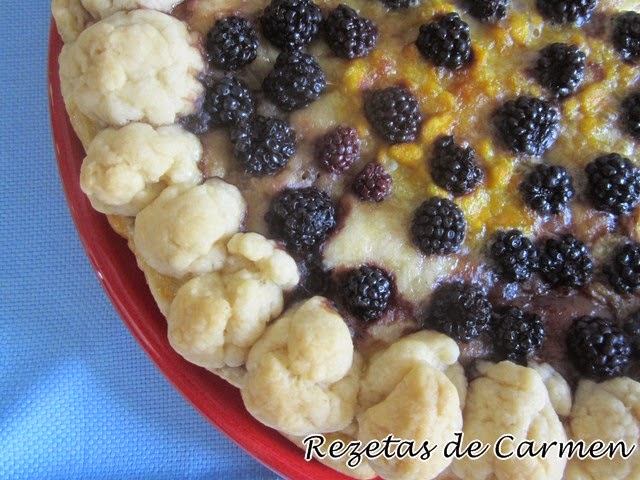 Crostata de moras con masa quebrada de avena