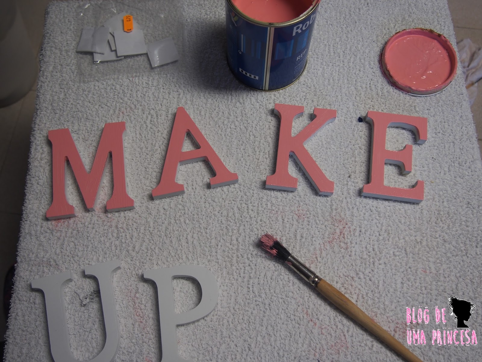 DIY #4 | Letras personalizadas | A Princesa