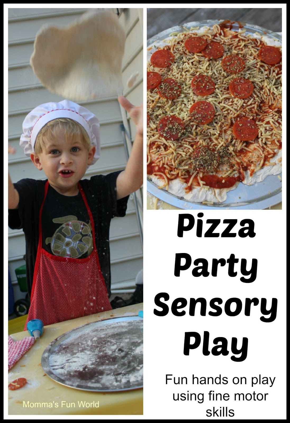 Momma's Fun World: Pizza Time sensory