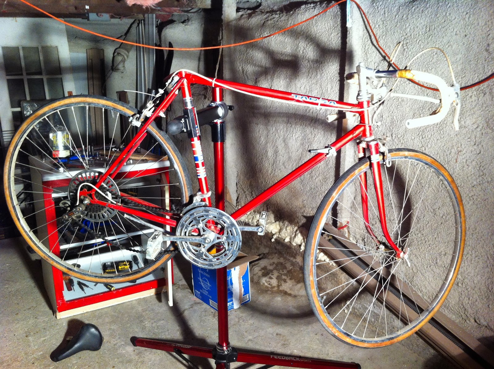 velo vintage C.C.M: Vélo C.C.M de route : Targa