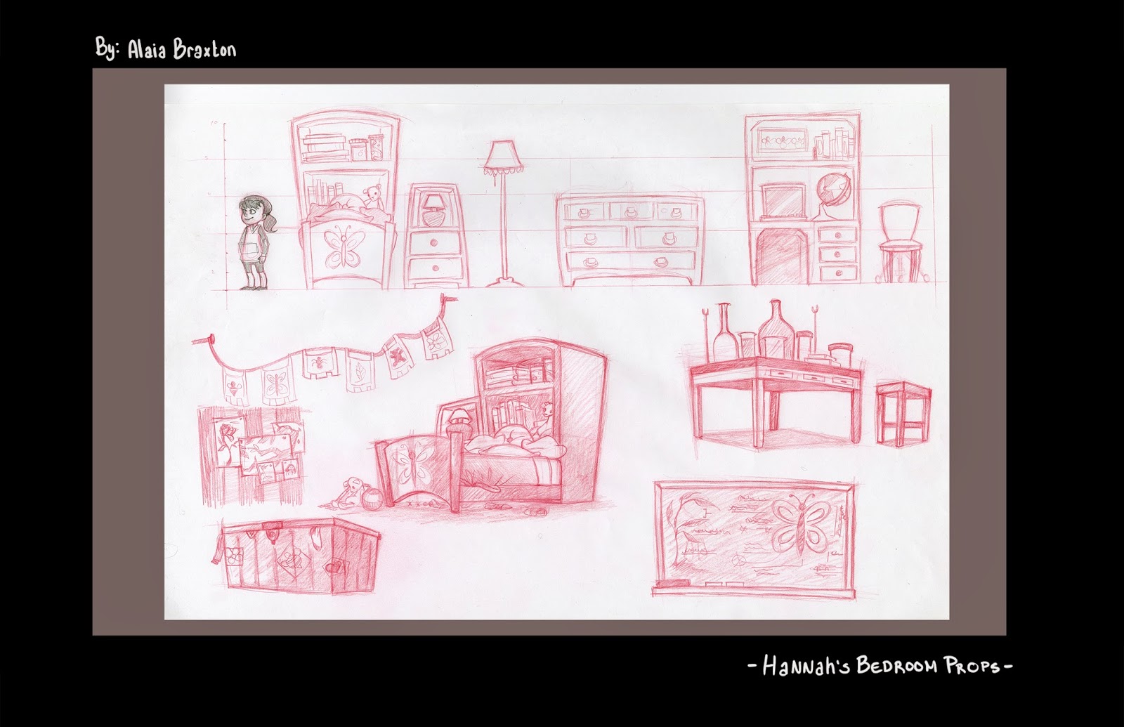 Alaia C. Braxton Portfolio: Environmental & Prop Design