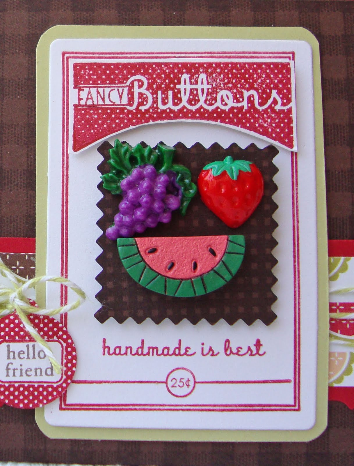 Empty Next Crafter: Button Boutique-Fruit Style