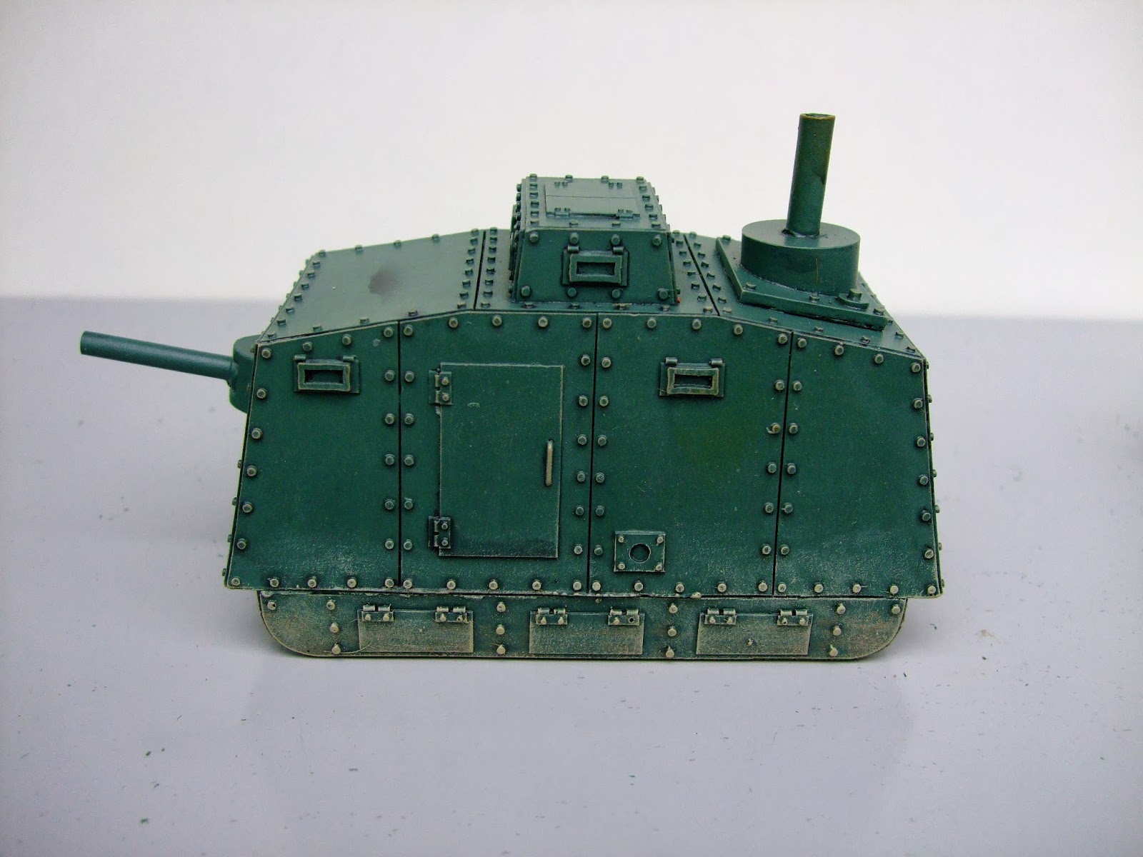 The Angry Lurker: 28mm Painted Victorian Sci-Fi Tanks and Armoured Cars ...