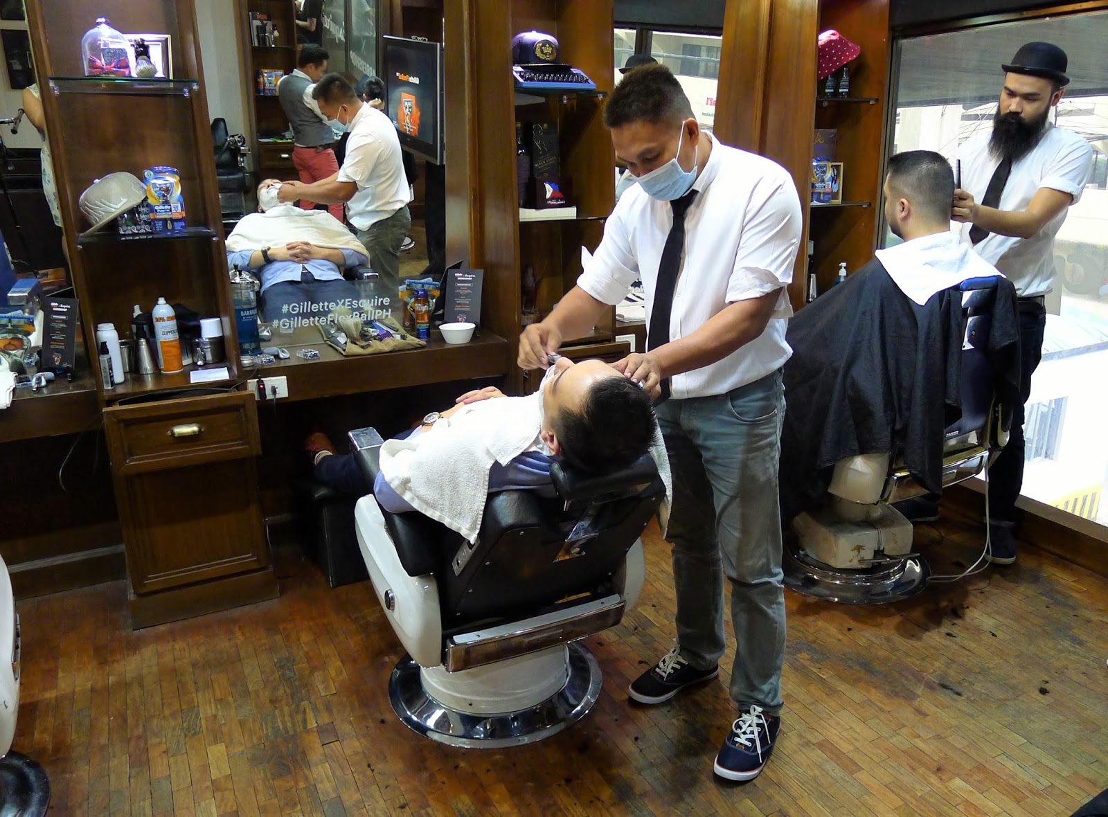 Gillette Introduces Flexball Technology at Esquire's Pop-Up Barber Shop ...
