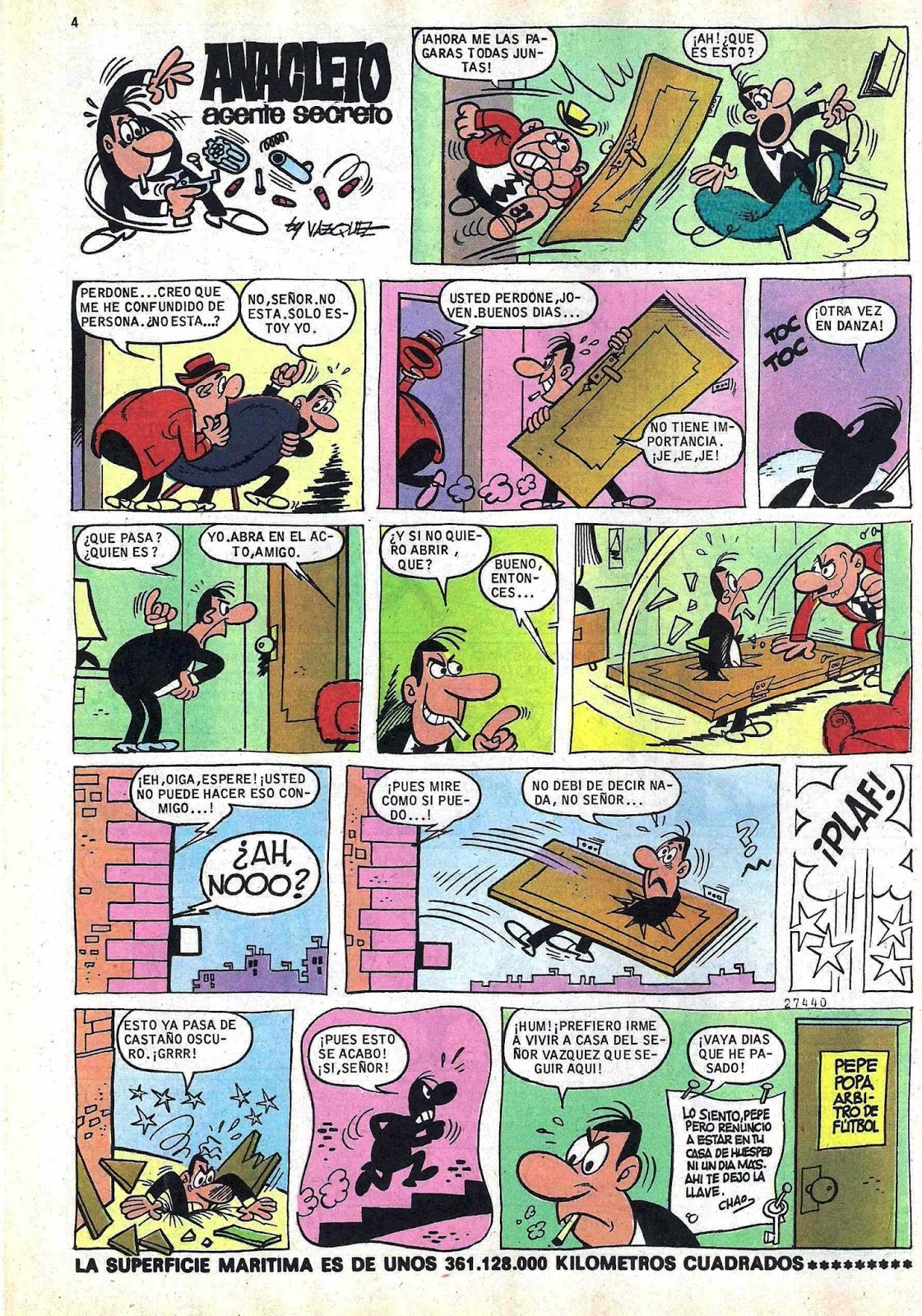 Galicia Comic: Colección OLÉ! 12 - Anacleto, ,Agente secreto