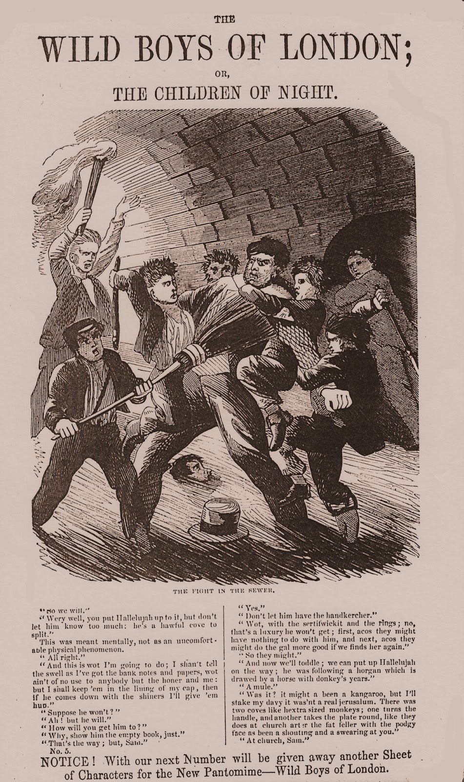 Yesterday's Papers Archive: The Wild Boys of London; or, the Children ...
