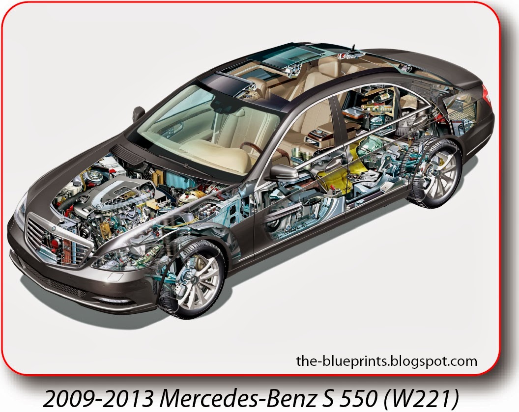 Vector Blueprints - Cars, Trucks, Busses and others: Mercedes-Benz ...