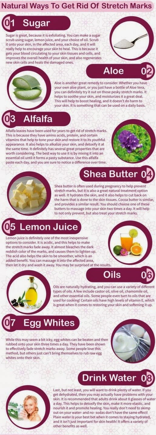 How To Get Rid Of Stretch Marks Fast Natural Ways To Get Rid Of