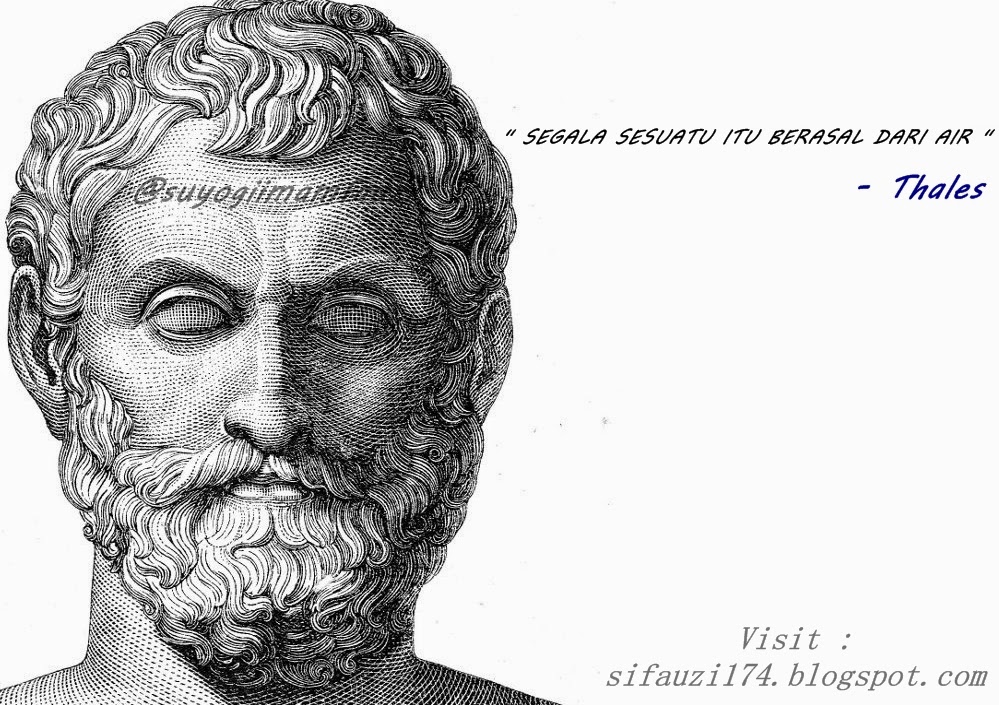 Filosof Alam " Thales