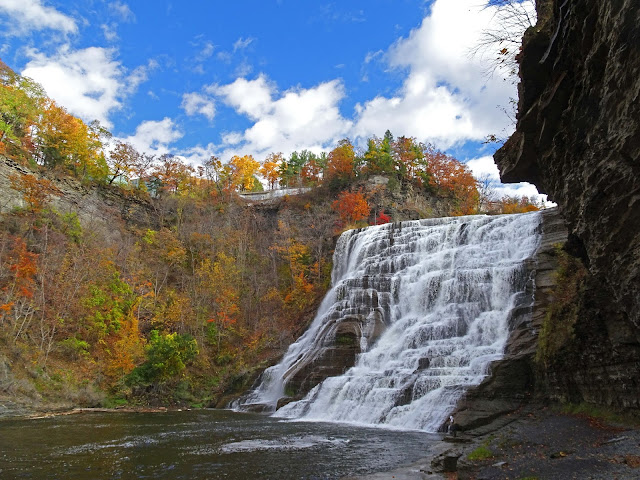 Joe's Retirement Blog: Ithaca Falls, Ithaca, New York, USA