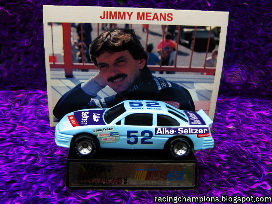 NASCAR Racing Champions Blog: Jimmy Means #52 Alka-Seltzer Pontiac