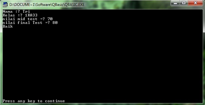 contoh program visual basic 6.0 | Visual Basic Database, Pemrograman Basic Tutorial, Contoh ...