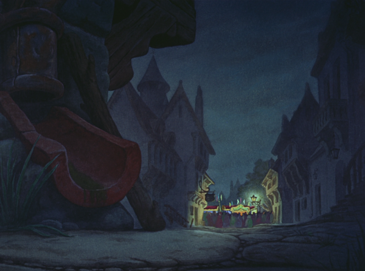 Living Lines Library: Pinocchio (1940) - Backgrounds