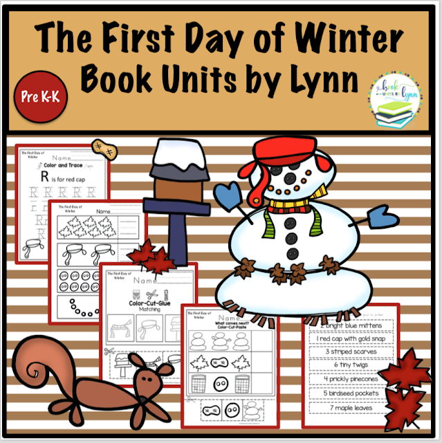 THE FIRST DAY OF WINTER BOOK UNIT ~ Book Units by Lynn
