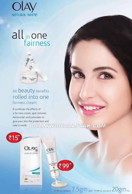 Celebrity Exclusive Showcase: Katrina Kaif Olay Print Ad photoshoot