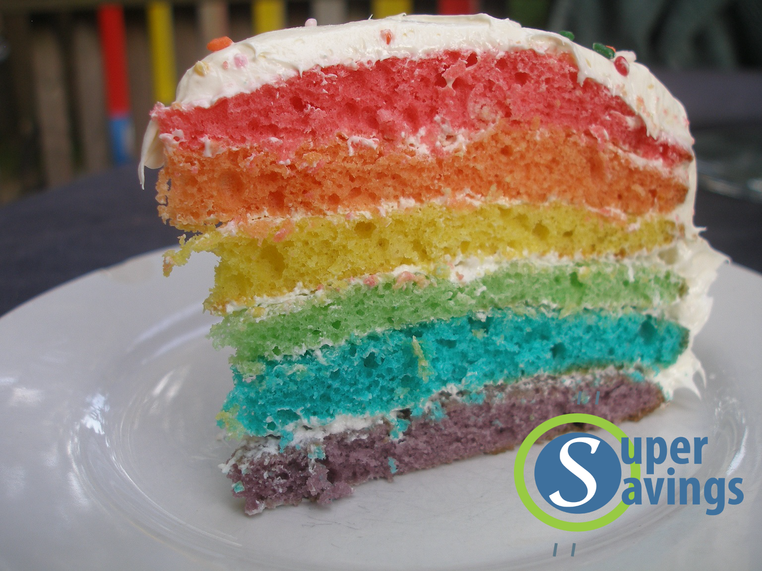 Super Savings: Easy DIY Rainbow Layered Cake Tutorial!