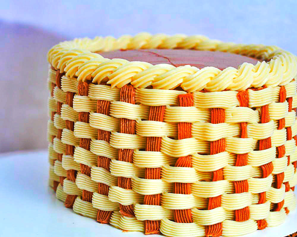 How To Make a Basket Cake step by step - CakeYep