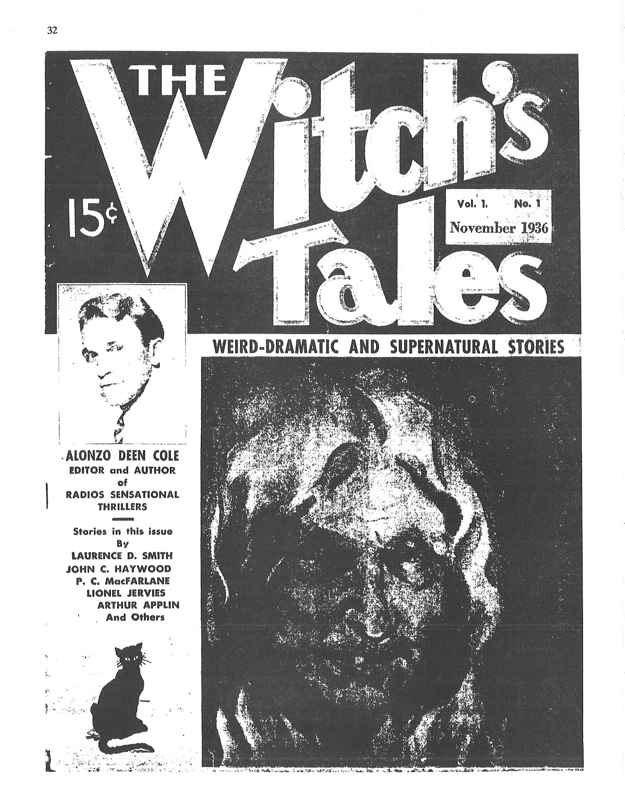 In Search of Alonzo Deen Cole: "Alonzo Deen Cole and 'The Witch's Tales ...