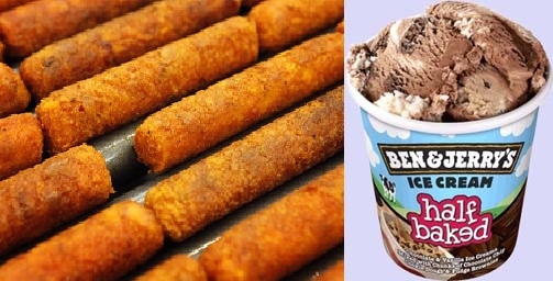 TASTE SMASH: Buffalo Chicken Roller + Half Baked Ice Cream