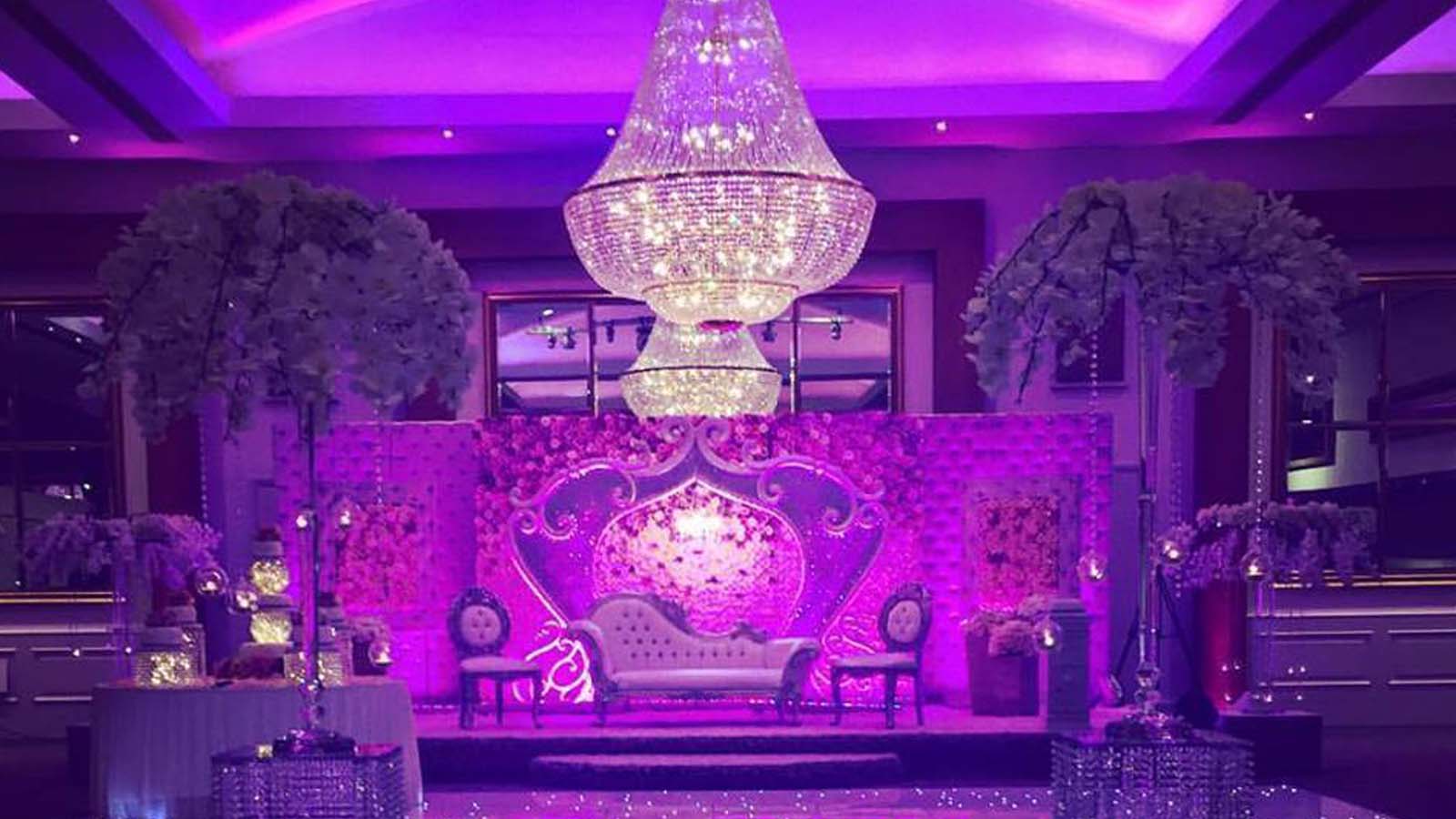 Wedding Themes Violet ~ Monteri Decoration