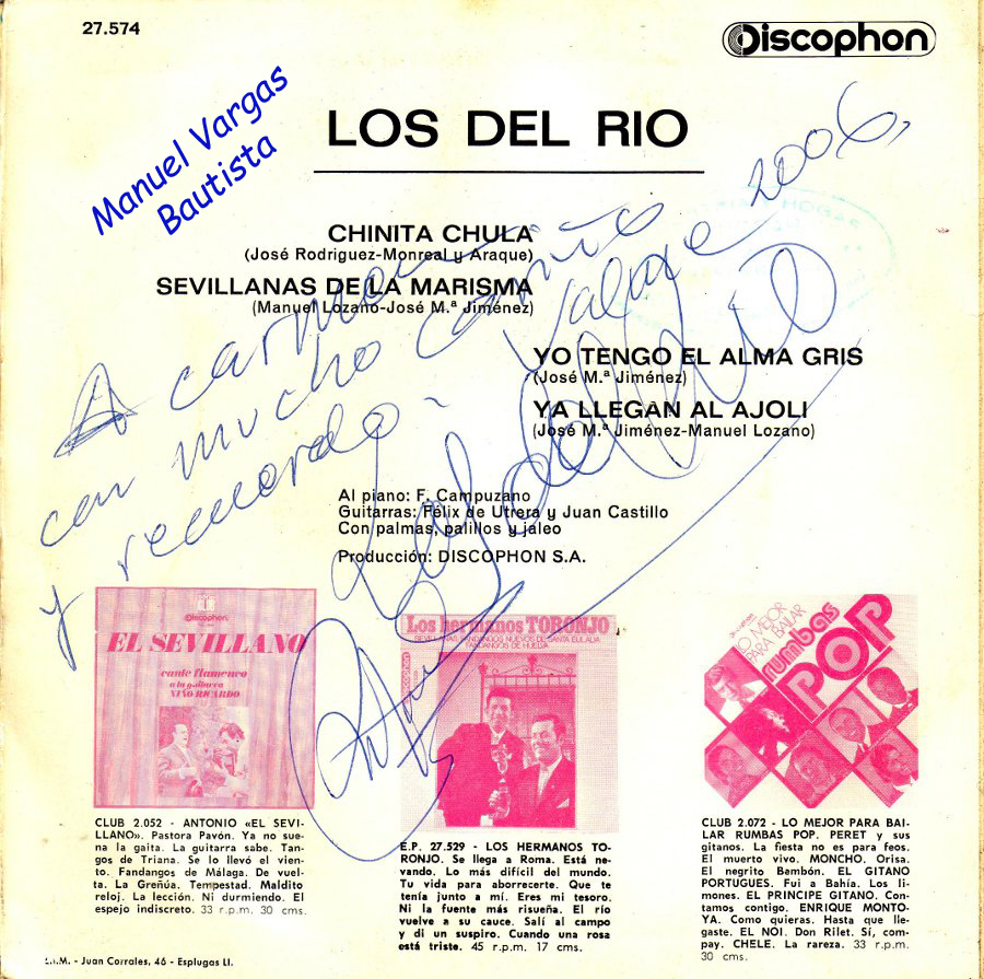 El leocadio: ¿Trío o dúo? Los del Río.