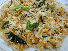 Easy south indian recipe: Vegetable Fried rice - Kerala recipe