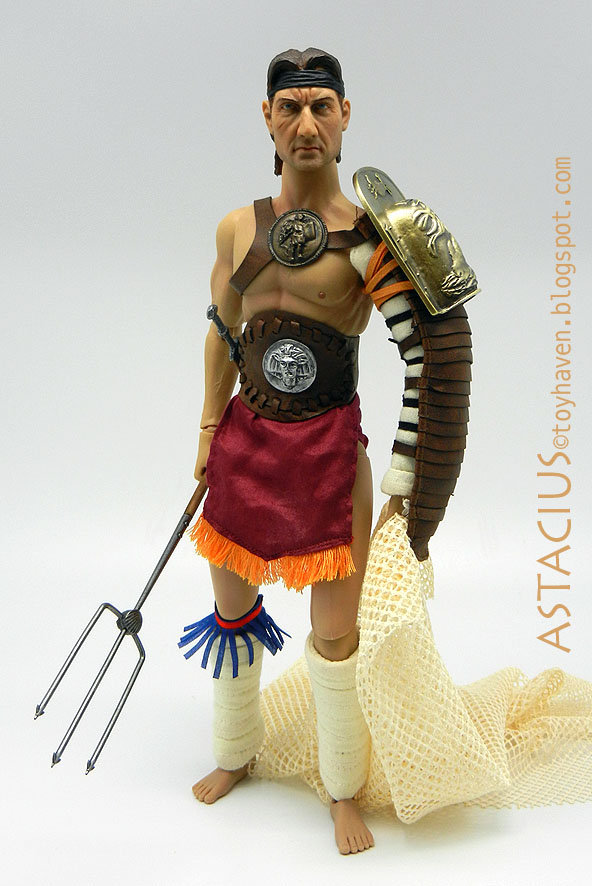 toyhaven: Review 2: "Astacius" Kaustic Plastik 1/6 Retiarius 12-inch ...