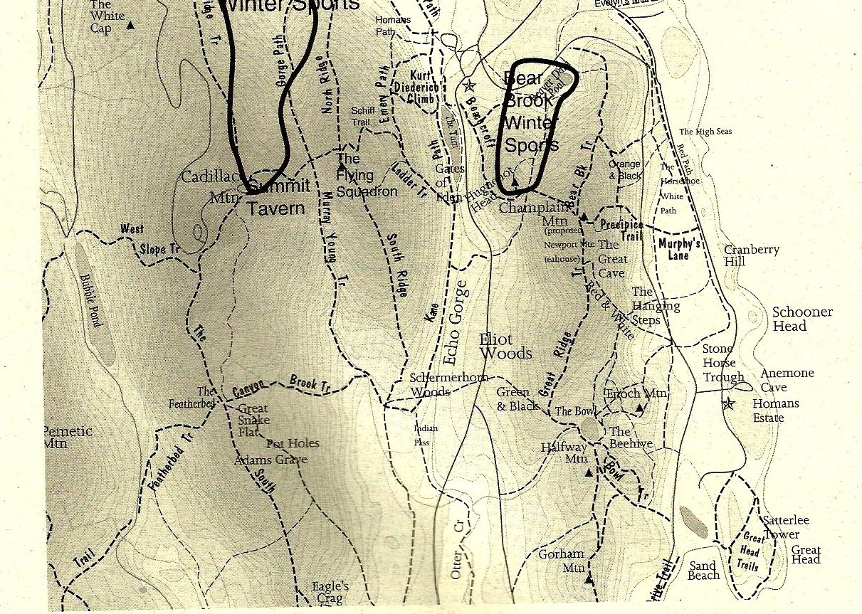 OLD MAPS OF ACADIA NATIONAL PARK: OLD MAPS COLLECTION