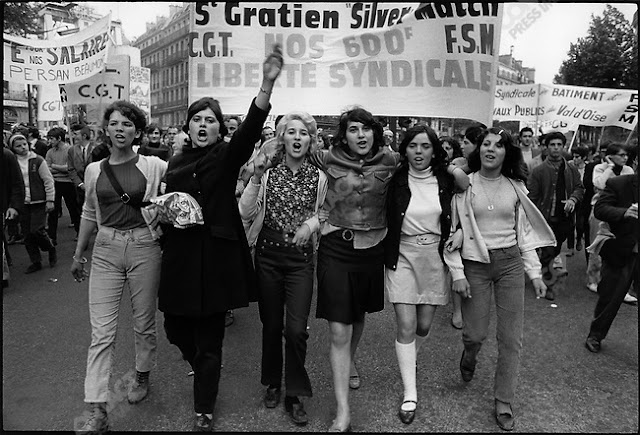 Momentos del Pasado: Fotografías de las revueltas de Mayo del 68