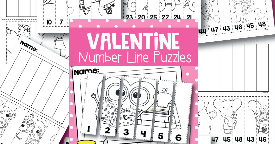Valentine's Day Number Fun | From the Pond