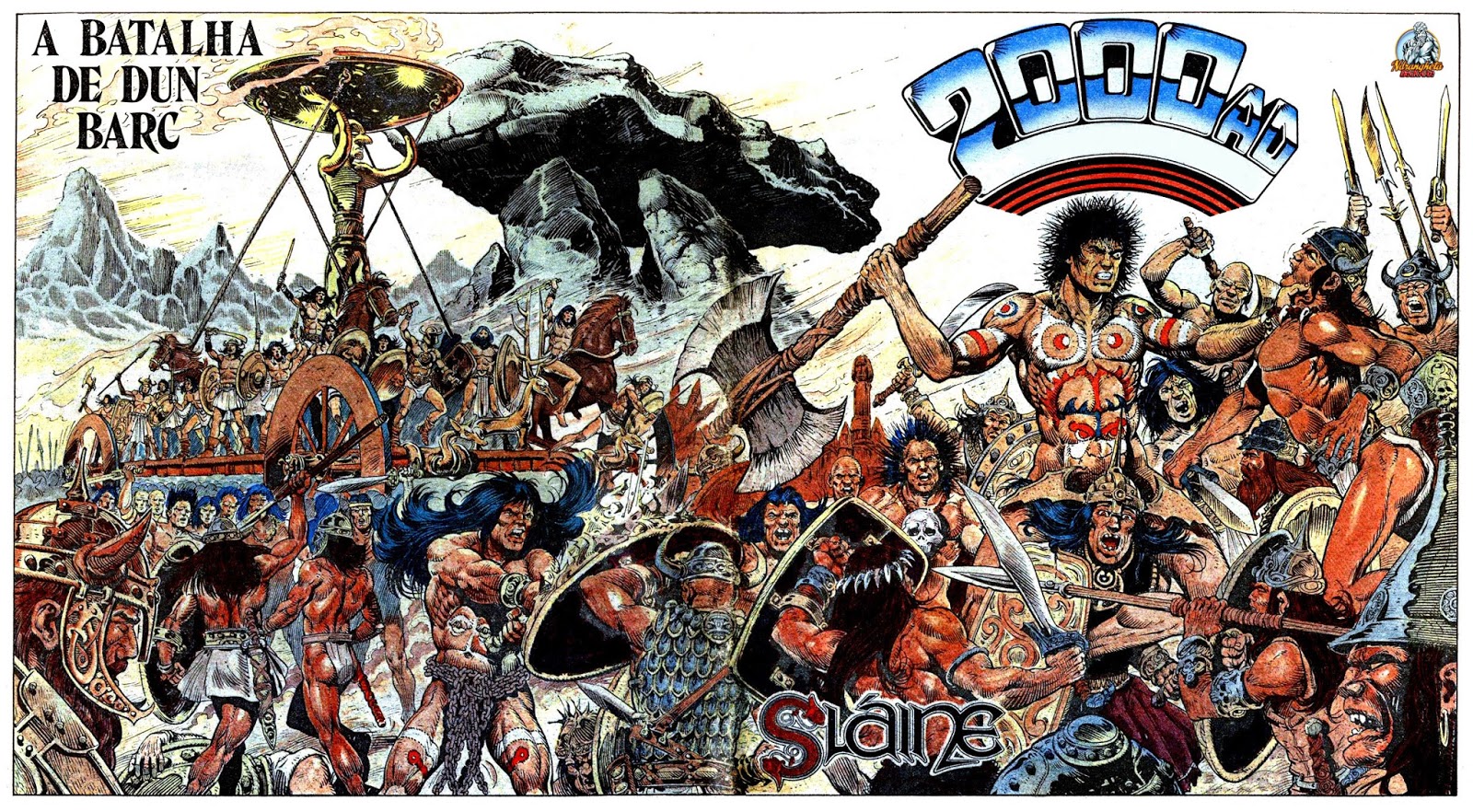Ndrangheta & Yugifan - Uma Nova Era!: HQ 2000AD: Sláine - O Monstro de ...