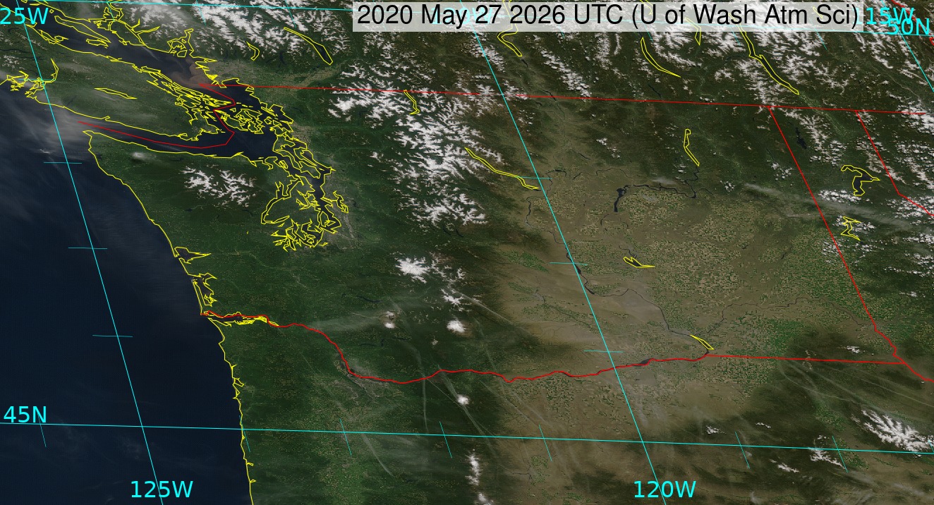 Cliff Mass Weather Blog: Stunning Satellite Image on a Nearly Clear Day