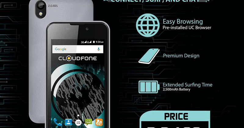 Cloudfone Go Connect Launched, Priced At PHP 2199