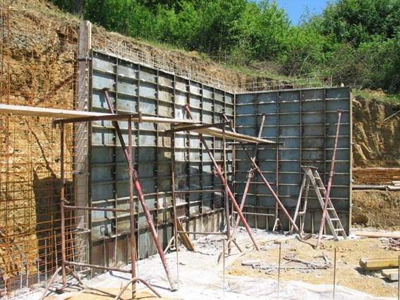 Notre Maison Ossature Bois Bioclimatique: murs banchés