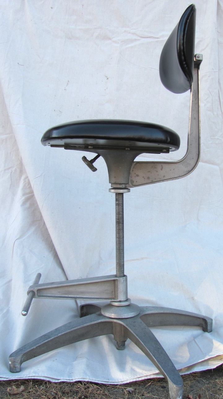 Bopfish, swimmin' in the vintage stream: Shaw Walker drafting stool ...