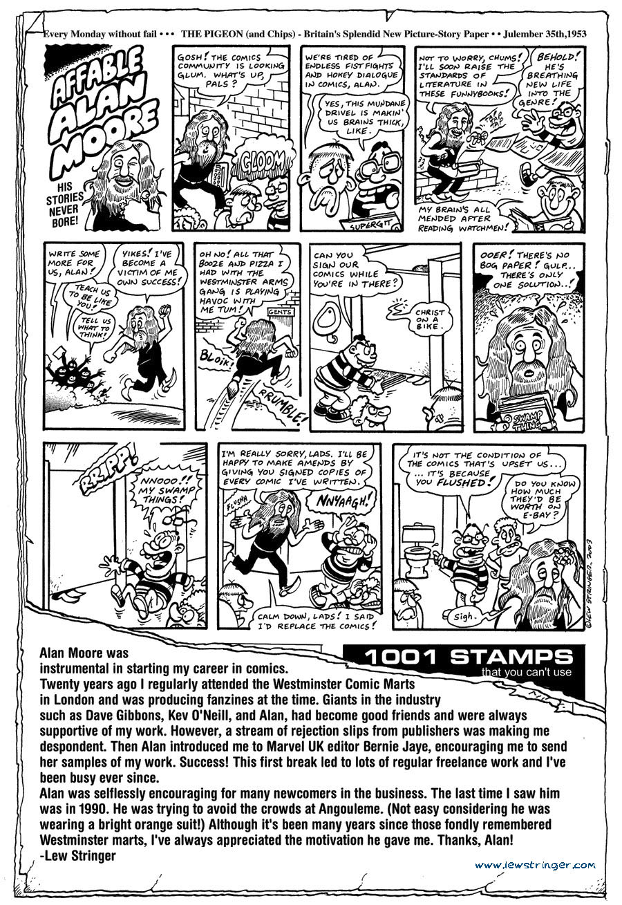 BLIMEY! The Blog of British Comics: Happy 65th to Alan Moore!