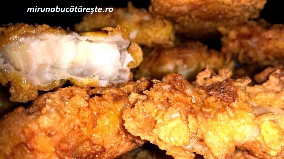 Miruna Bucătăreşte: File de cod pane cu fulgi de porumb