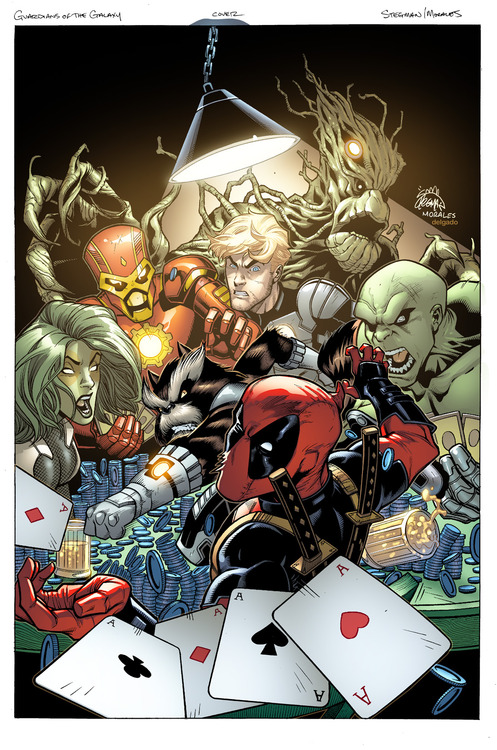 Sam Johnson Comics: Guardians of the Galaxy #1 Deadpool Variant Covers