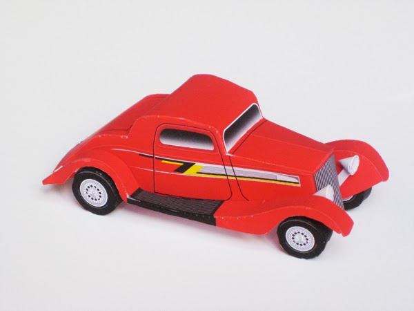 Papercraft - Hot Rod ZZ Top Eliminator - Papercraft4u | Free ...