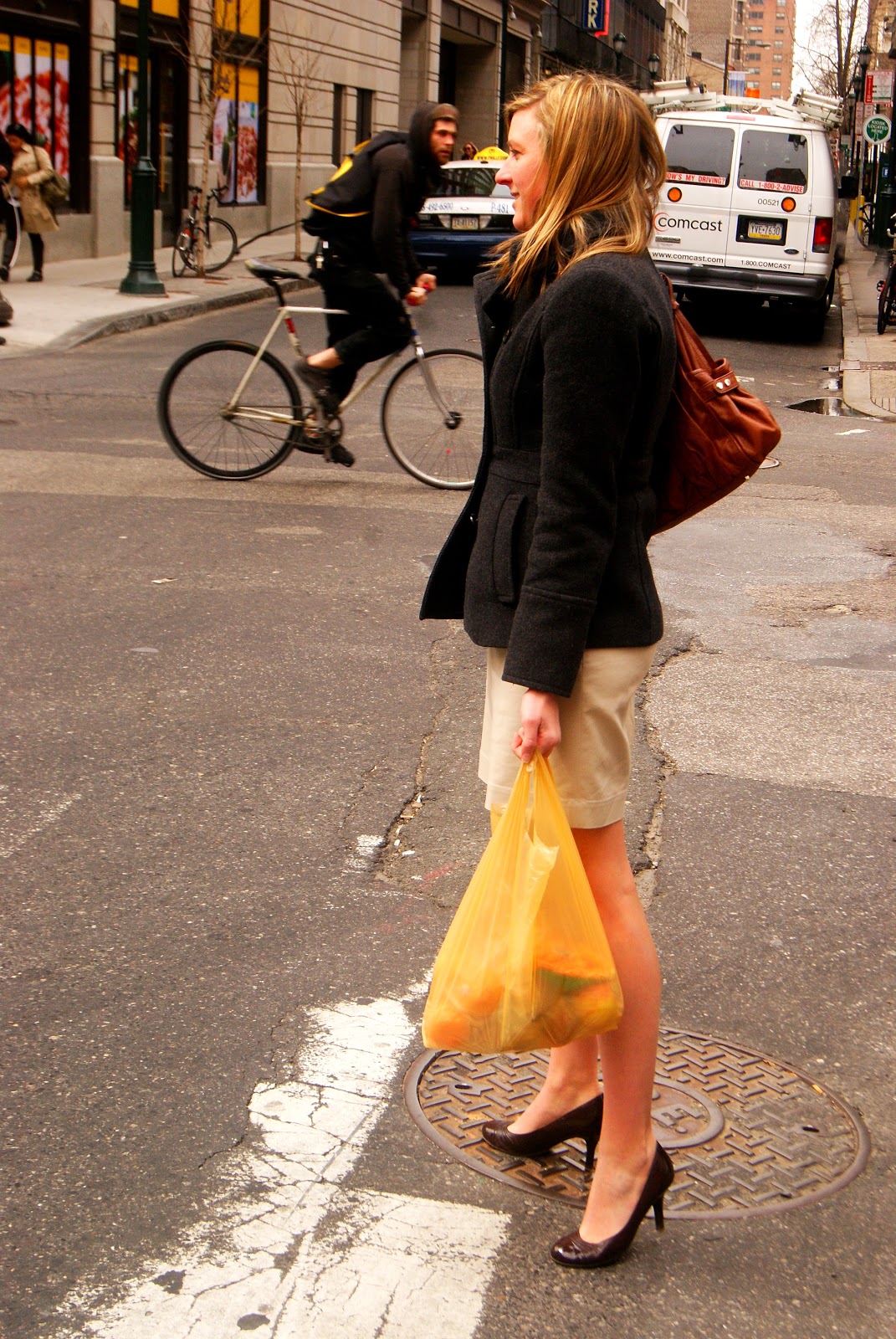 Street Gazing: Street Gazing......... High heel stance and strut