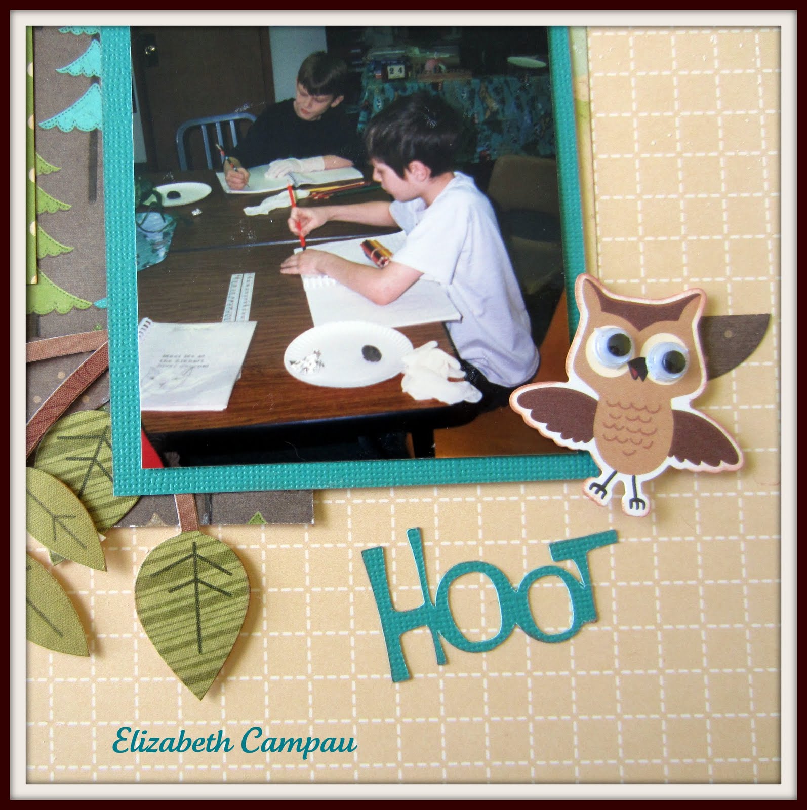 Visions of Paper: Hoot- Owl Classroom Layout