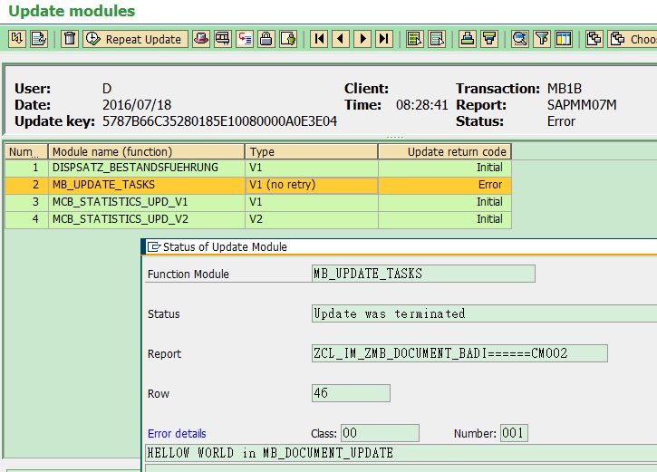 ERIC YANG'S NOTEPAD: ABAP/4 : How to use "Update debugging" to debug in method IF_EX_MB_DOCUMENT ...