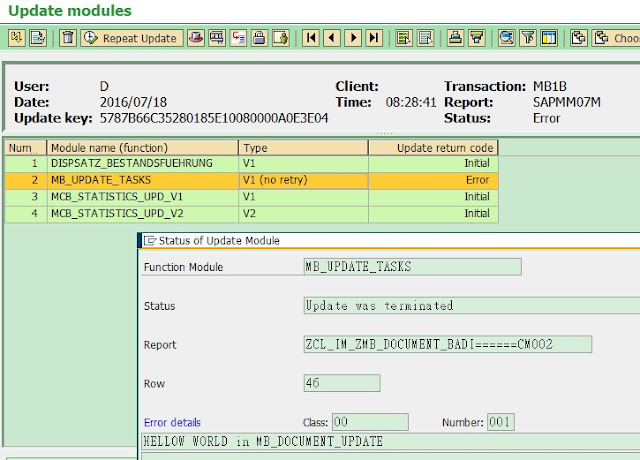 ERIC YANG'S NOTEPAD: ABAP/4 : How to use "Update debugging" to debug in method IF_EX_MB_DOCUMENT ...
