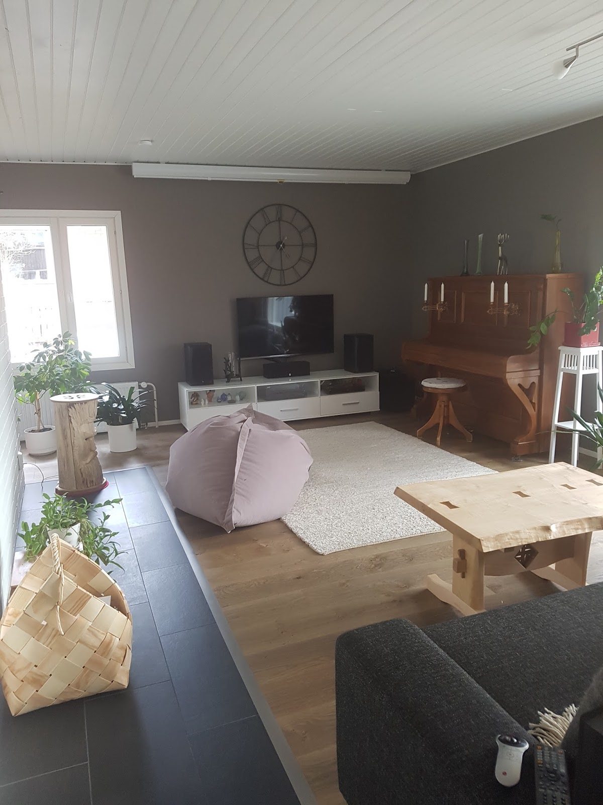 Operaatio Mummola: Olohuone ennen ja jälkeen