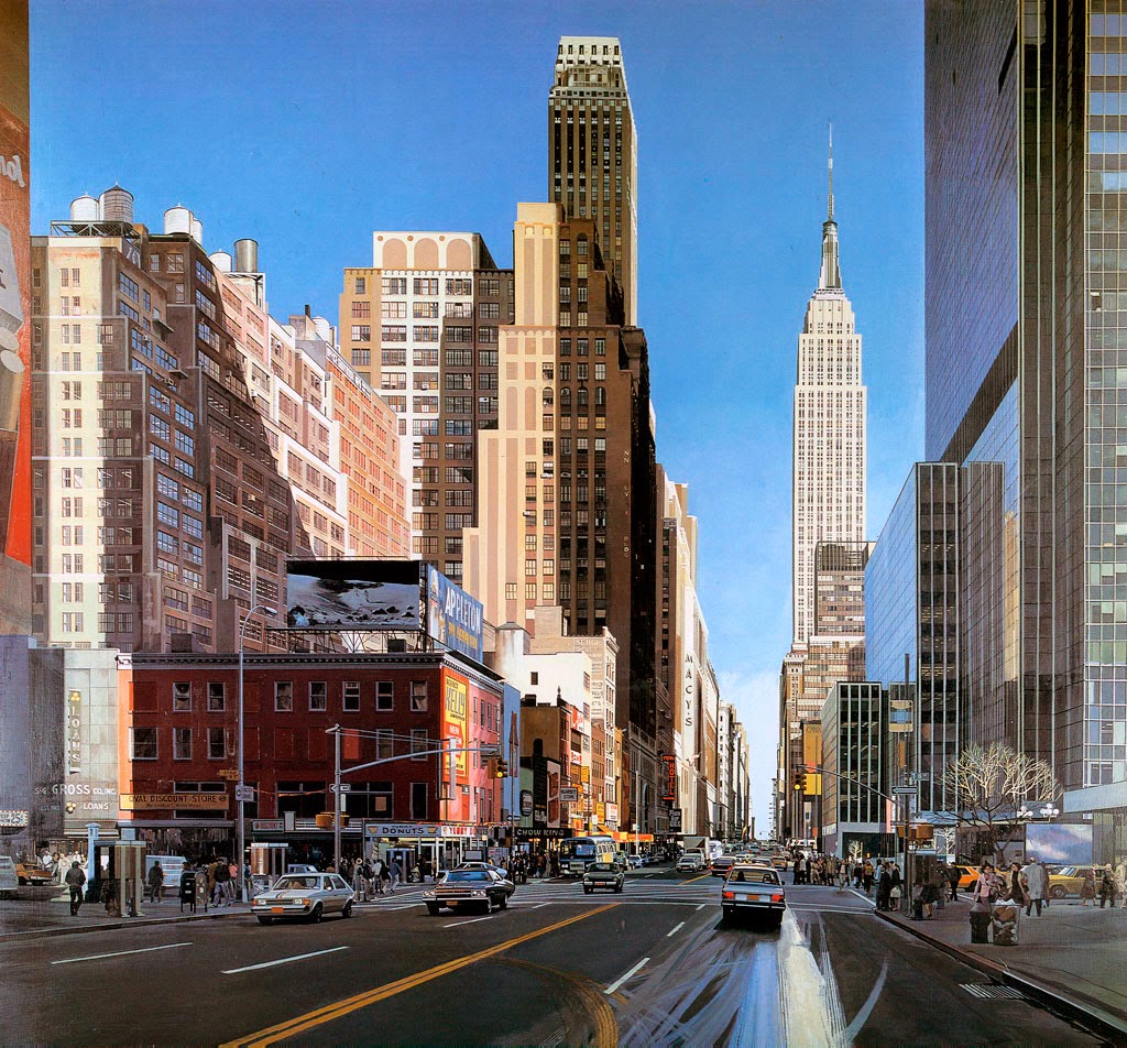 Американский художник, фотореалист Richard Estes.... Обсуждение на ...