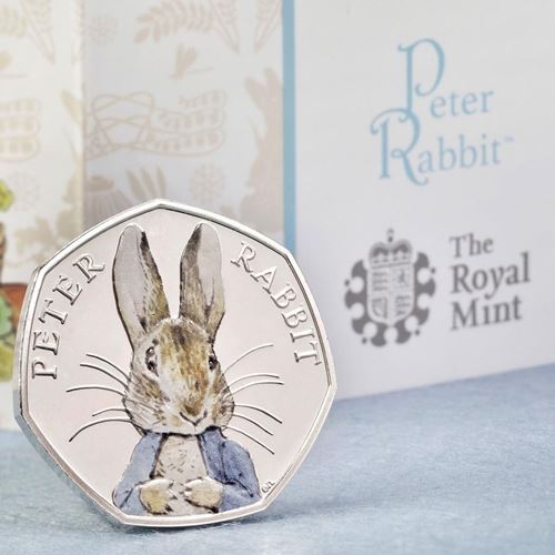 Peter Rabbit 50p released by Royal Mint UK | Lunaticg Coin