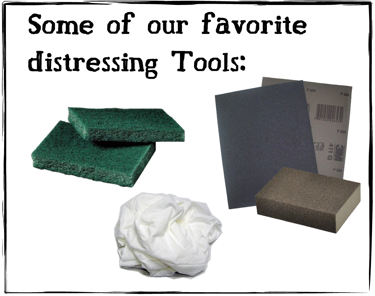 Rhonda J's Shoppes: Rhonda's Tip #5 - Rhonda's Rules for Distressing ...